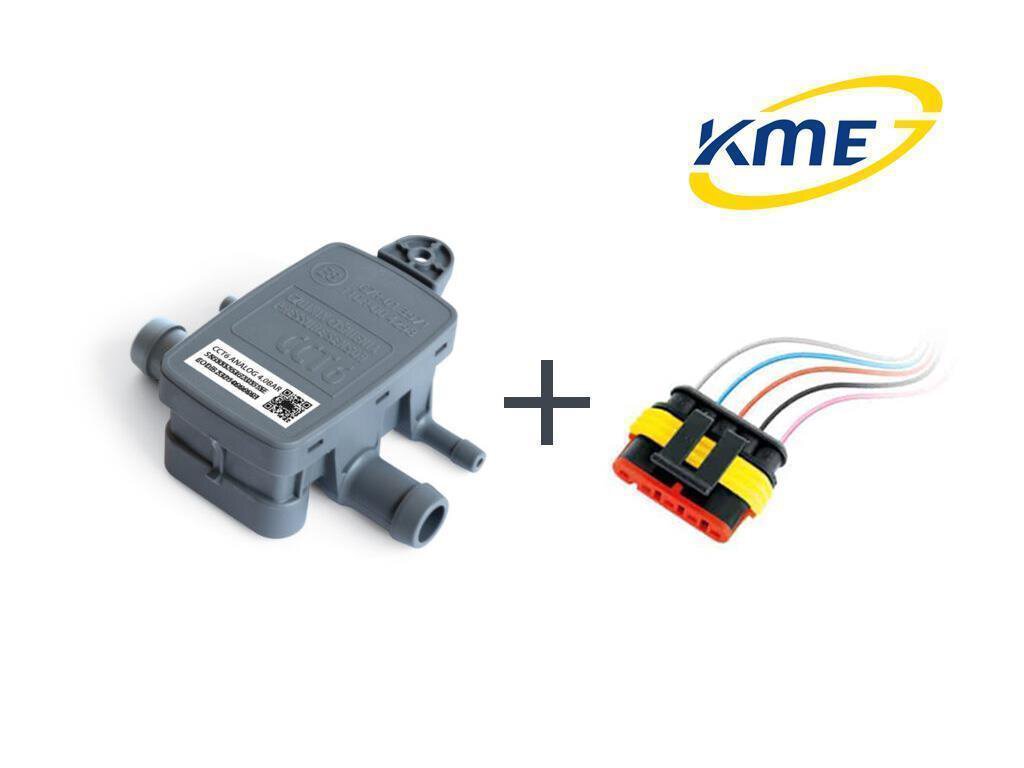 KME Drucksensor PS-CCT-6 Analog 4.0 Bar inkl. Kabelsatz (Diego G3 ...